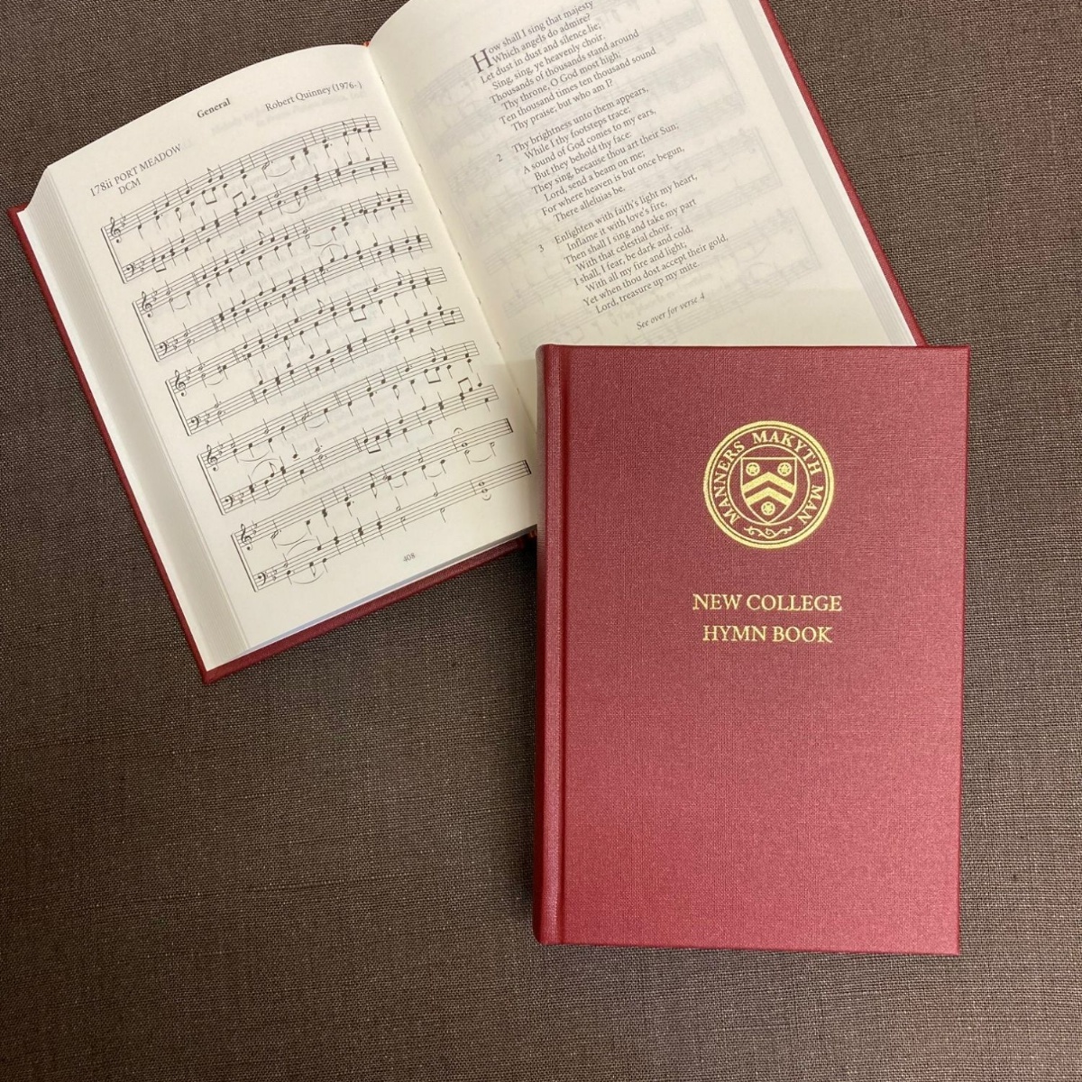 Choir of New College Oxford - New College Hymn Book - now on sale!